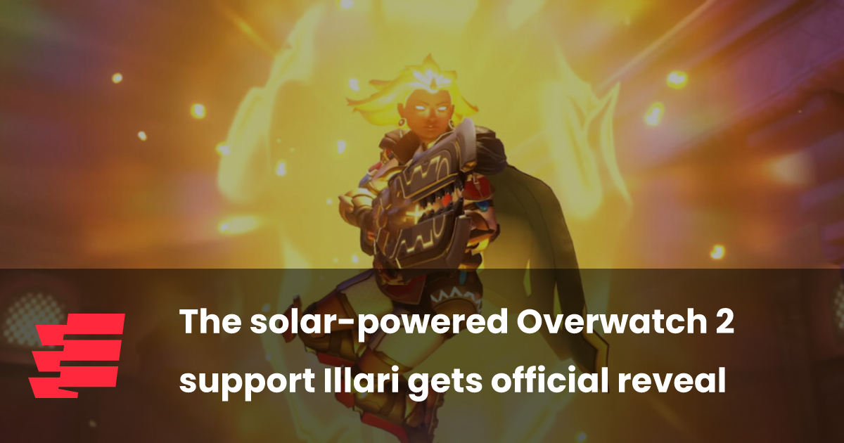 The solar-powered Overwatch 2 support Illari gets official reveal ...