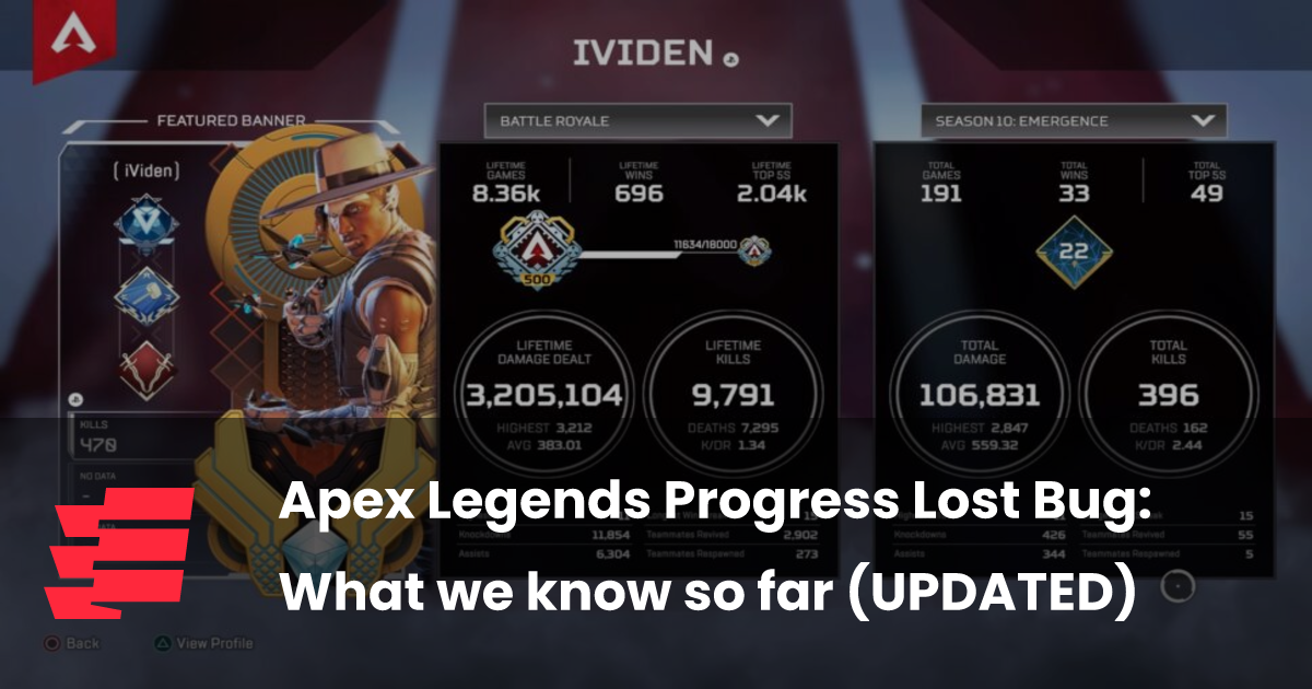 Apex Legends Progress Lost Bug: What we know so far (UPDATED) | esports.gg