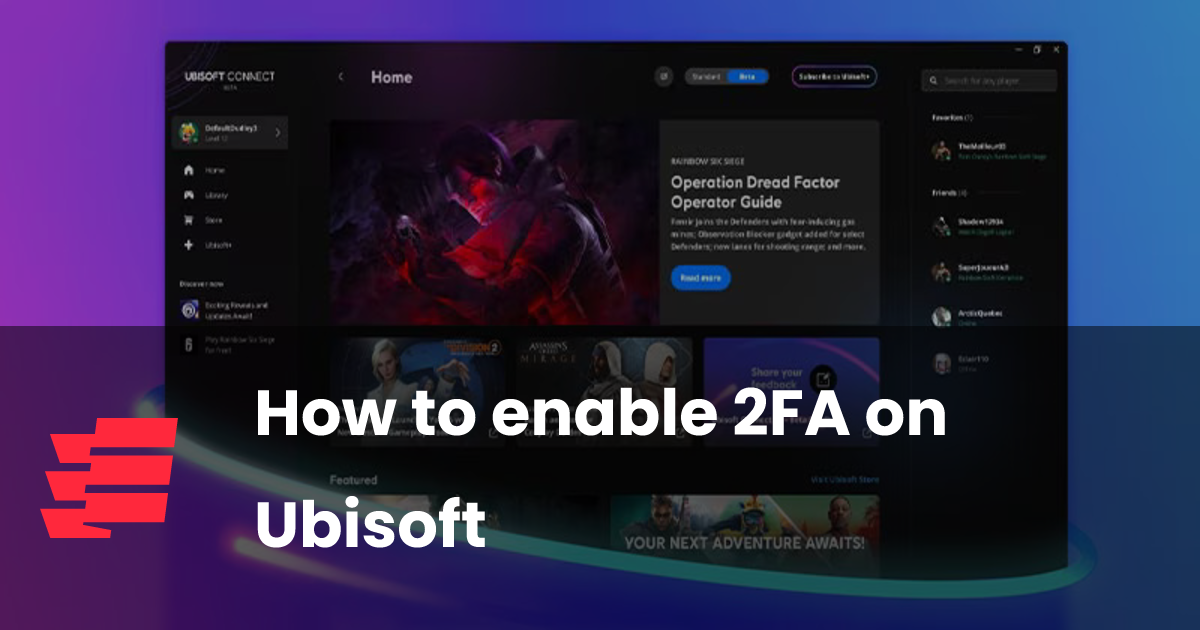 How to enable 2FA on Ubisoft | esports.gg