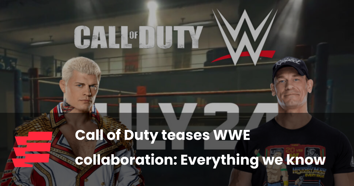 Call of Duty teases WWE collaboration: Everything we know | esports.gg