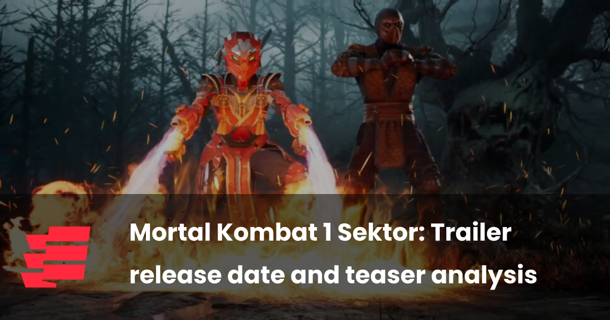 Mortal Kombat 1 Sektor: Trailer release date and teaser analysis ...