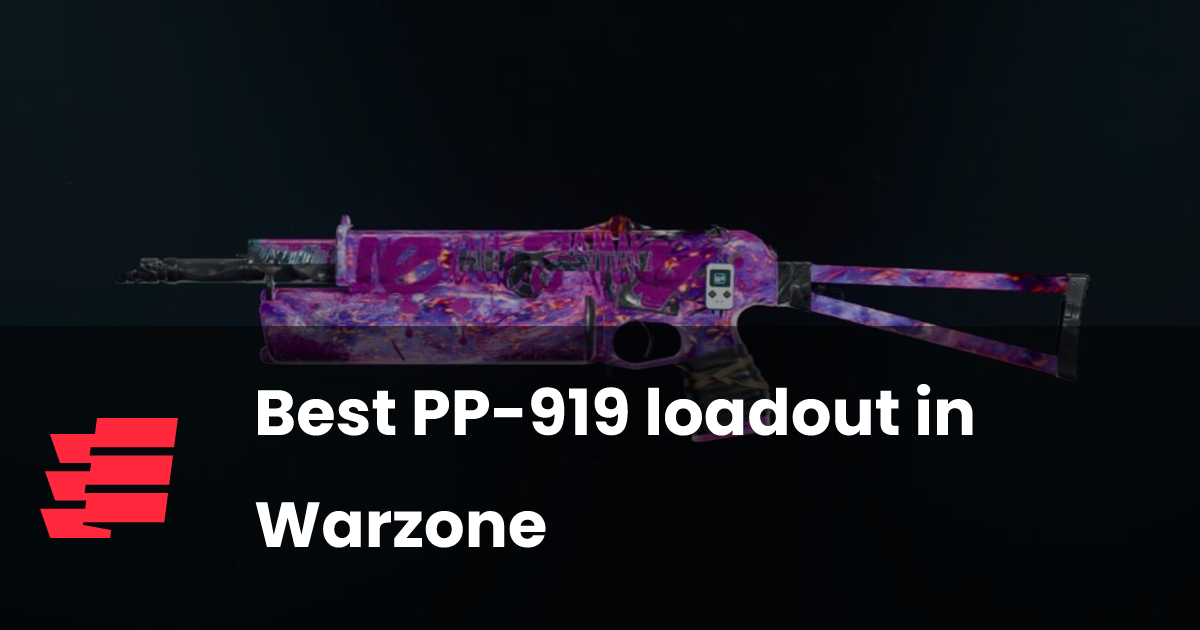 Best PP-919 loadout in Warzone | esports.gg