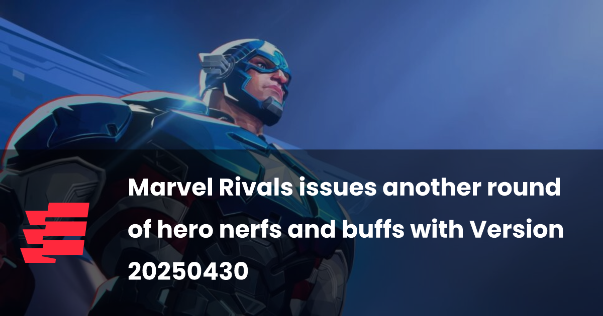 Marvel Rivals issues another round of hero nerfs and buffs with Version ...